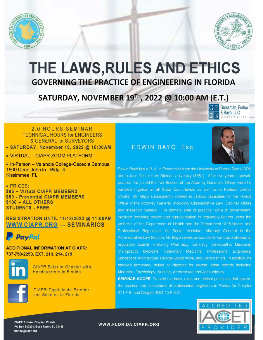 Colegio de Ingenieros y Agrimensores de Puerto Rico - Sodalis